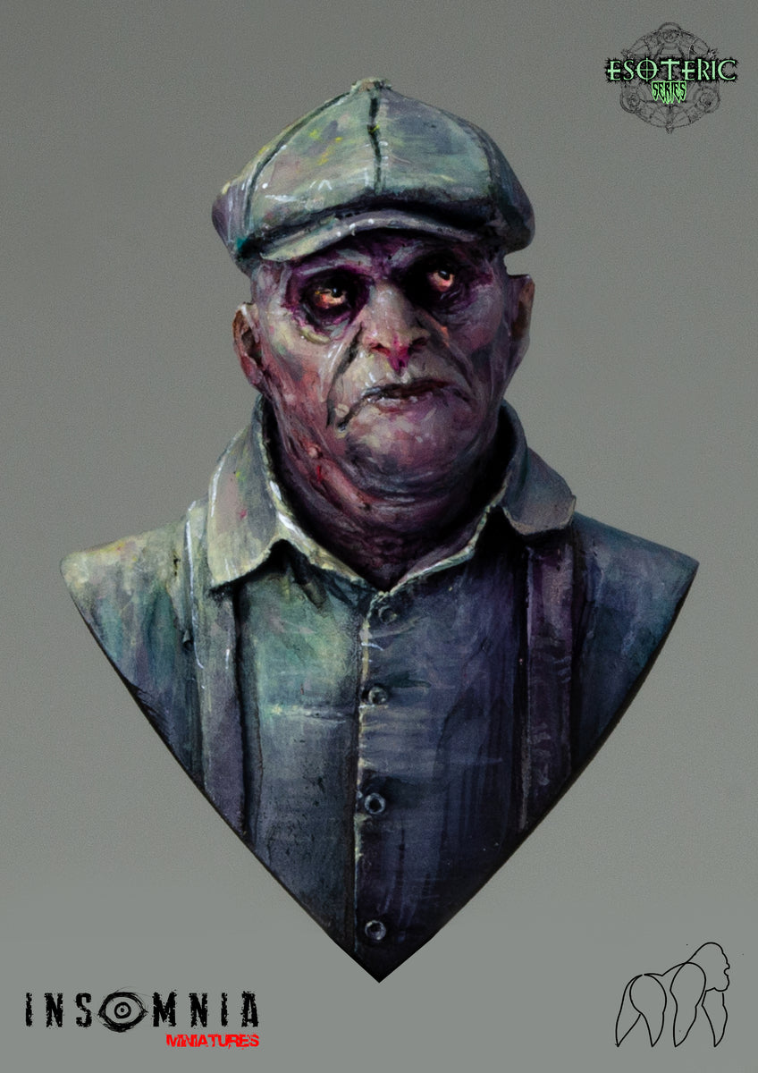 Innsmouth / resin / miniature / bust / micro bust / Lovecraft / fish ...