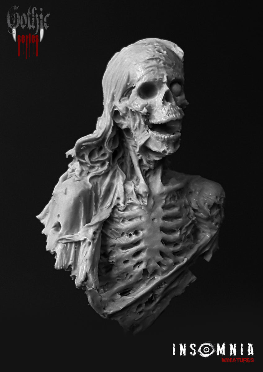 Little Bones - resin / miniature / bust / micro bust / zombie ...